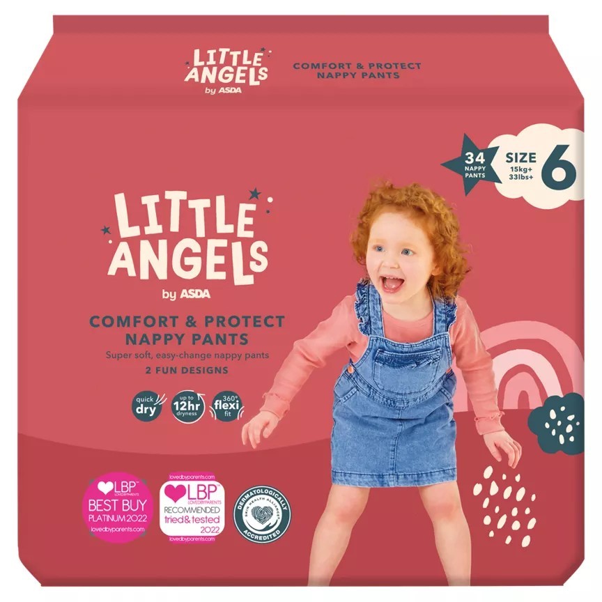 Гащи Литъл Ейнджълс/Little Angels 6 (34бр ) 15+кг. – Магазин Падингтън